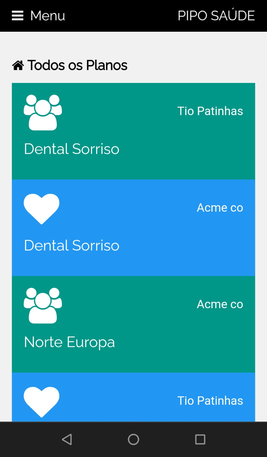 Sistema cadastro Planos com Javascript, HTML, CSS e armazenamento no localStorage | Sistema ...