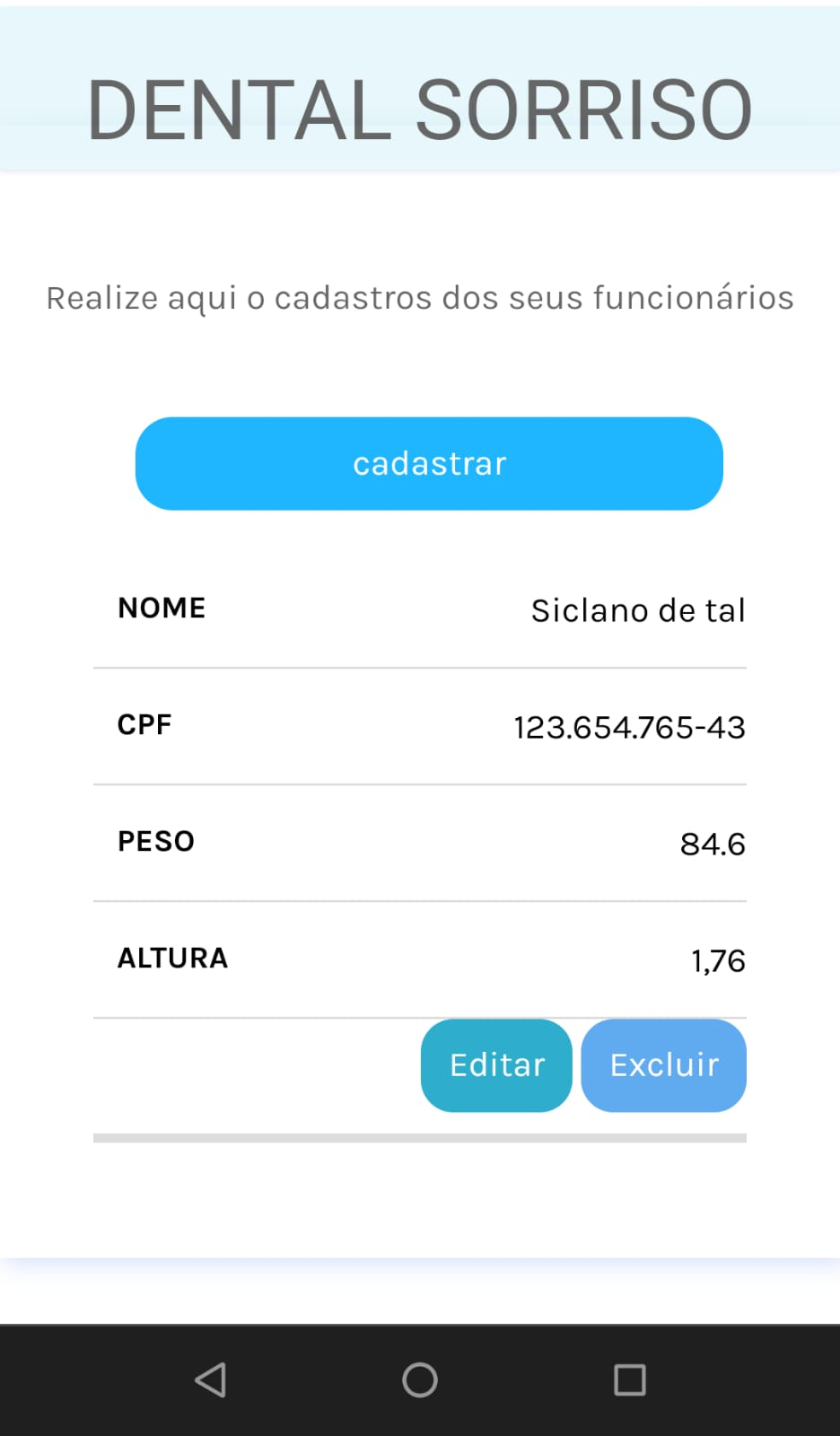 Sistema cadastro Planos com Javascript, HTML, CSS e armazenamento no localStorage | Sistema ...