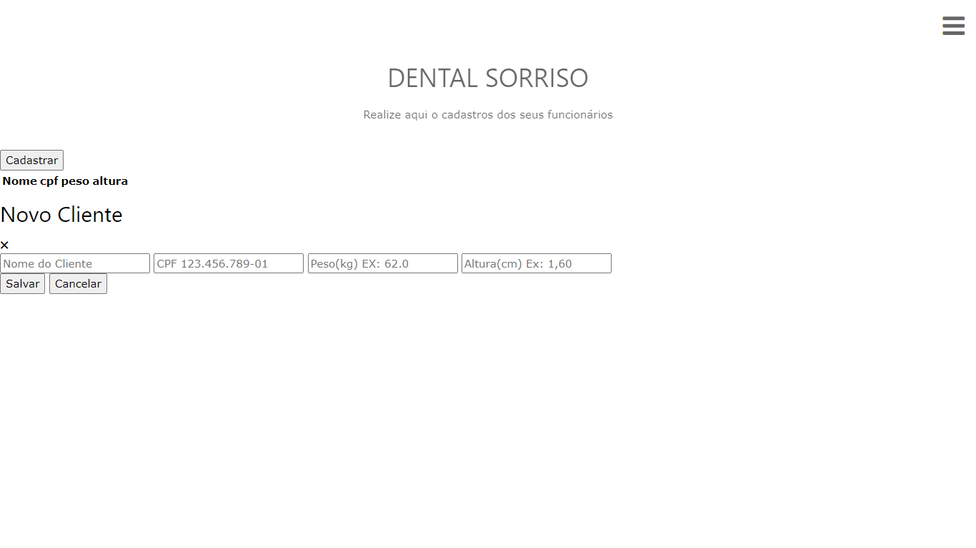 Sistema cadastro Planos com Javascript, HTML, CSS e armazenamento no localStorage | Sistema ...
