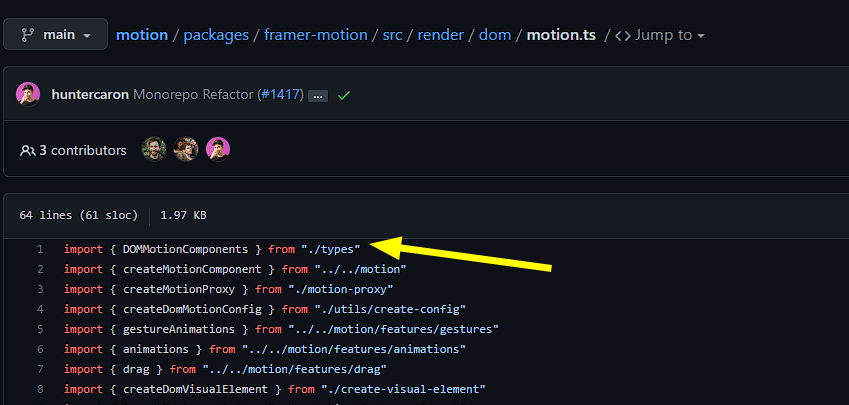 Bug Nextjs 13 And Turbopack Support · Issue 1743 · Motiondivisionmotion · Github