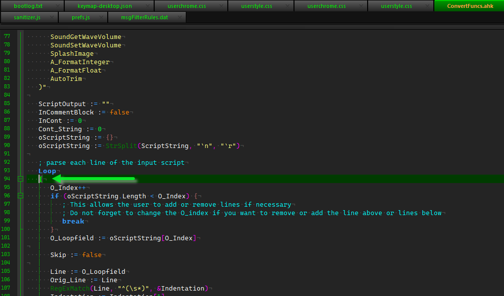 Unmatched Bracket In Convertfuncs Ahk · Issue 64 · Mmikeww Ahk V2