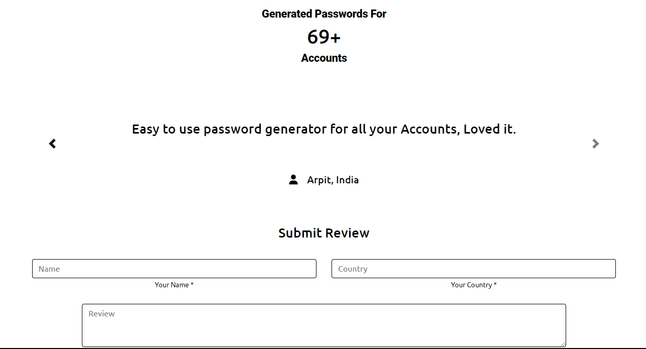 GitHub - aryanshdev/StronGen: Source Code for StronGen Password Generator