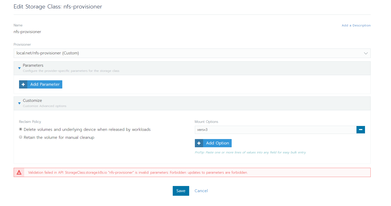 Pods cannot write on PV created by NFS-Provisioner on rancher 2.0 using RancherOS · Issue #14841 ...