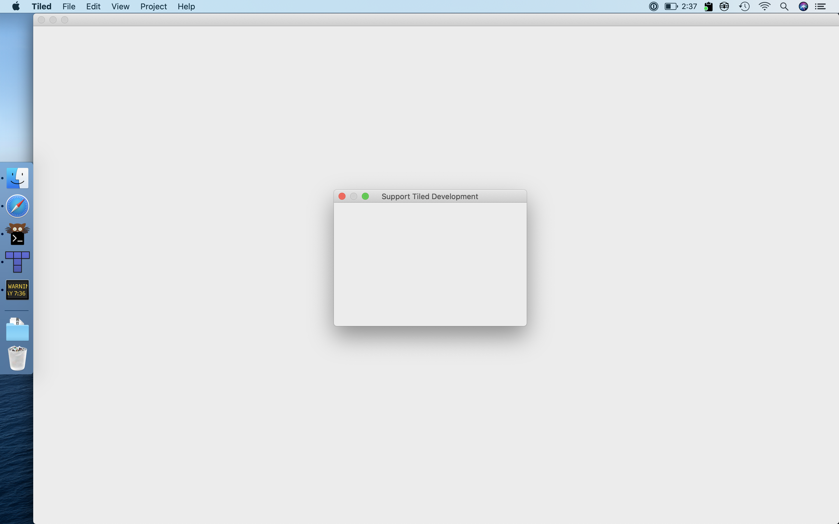 Completely empty windows in macOS · Issue #2925 · mapeditor/tiled · GitHub