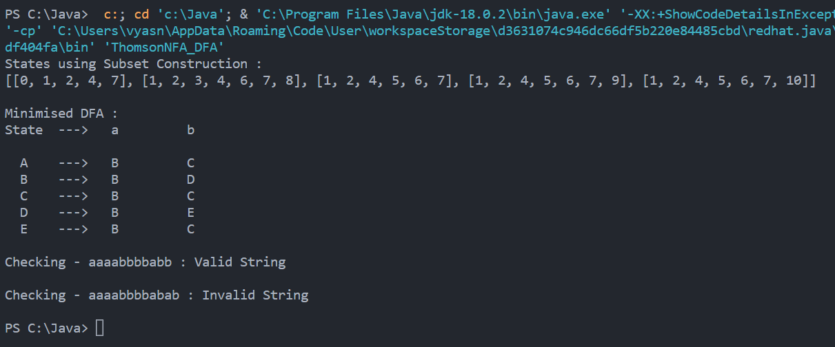 GitHub - NandanVyas/CompilerConstruction