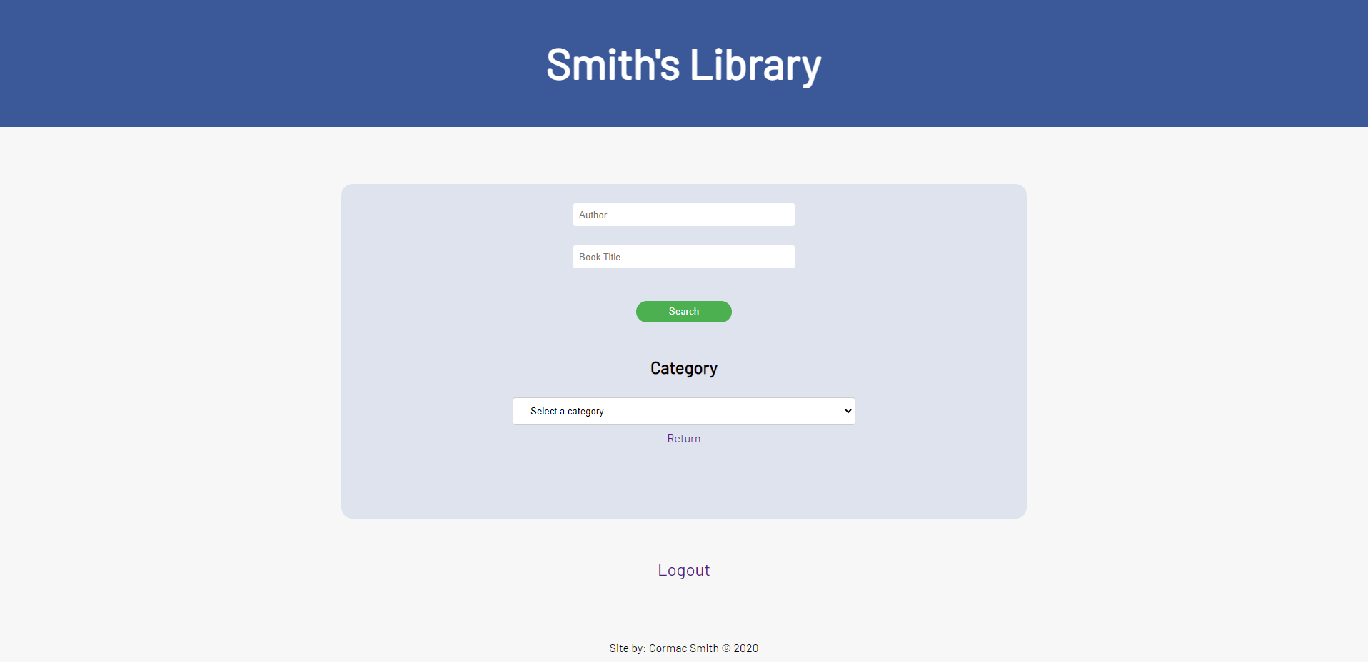 GitHub - DrBanksy/Library-Management-Sys