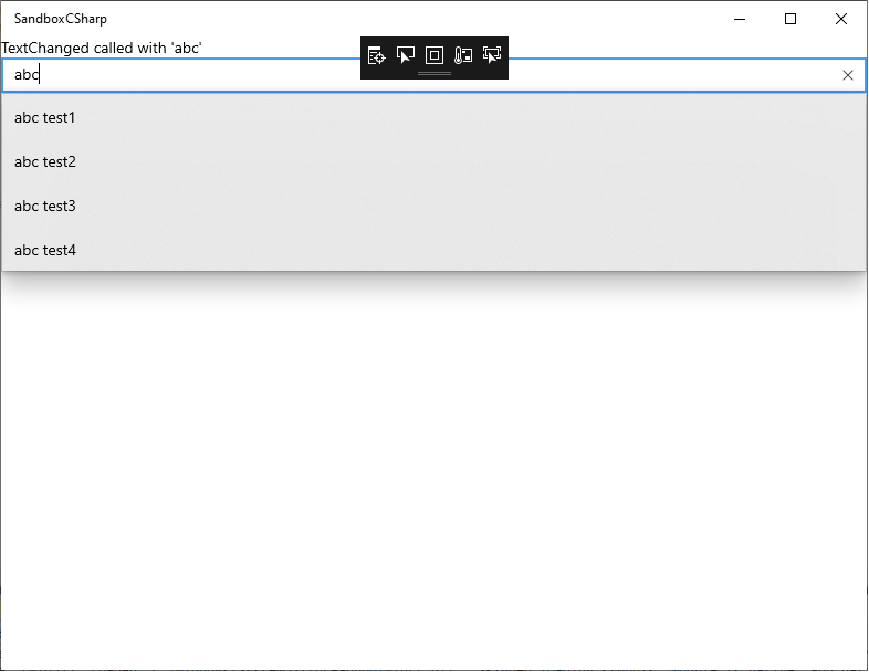 AutoSuggestBox not refreshing properly when using paste/undo commands from default context menu ...