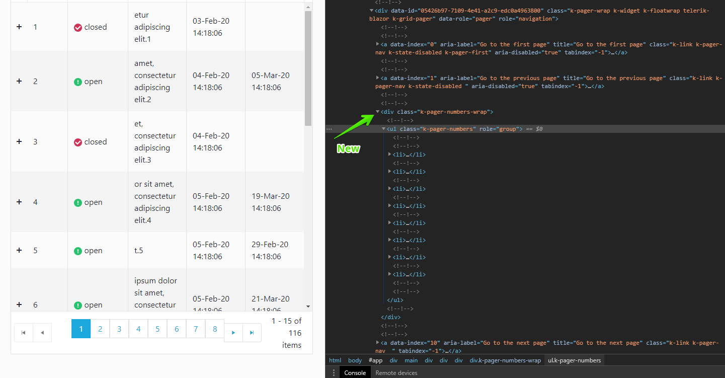 Grid Pager is misaligned when using SASS to build the Bootstrap theme together with the original ...