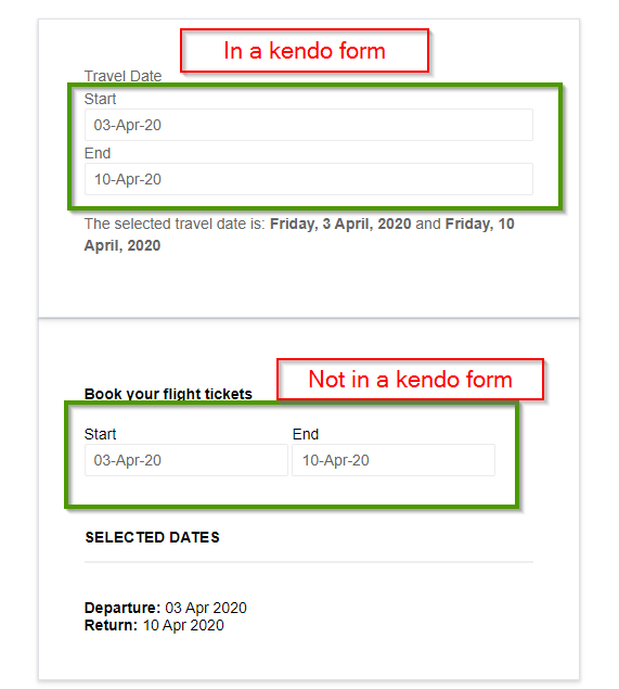 Daterangepicker In A Form Drops On Two Lines · Issue 1956 · Telerik