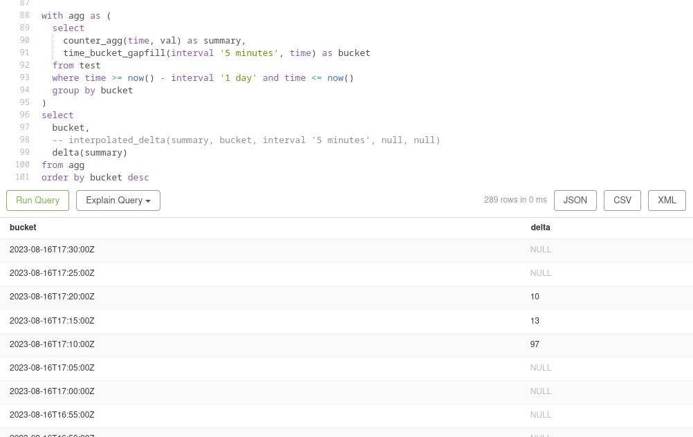 [Bug]: `interpolated_delta` doesn't handle `NULL` summaries · Issue #5972 · timescale ...