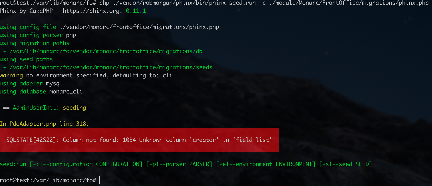 Bug in Monarc setup on Debian 10 following documentation · Issue #214 · monarc-project ...