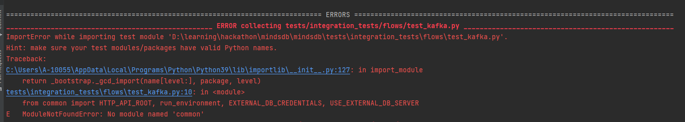 [Bug]: fix tests structure so that users don't need to manually add ...