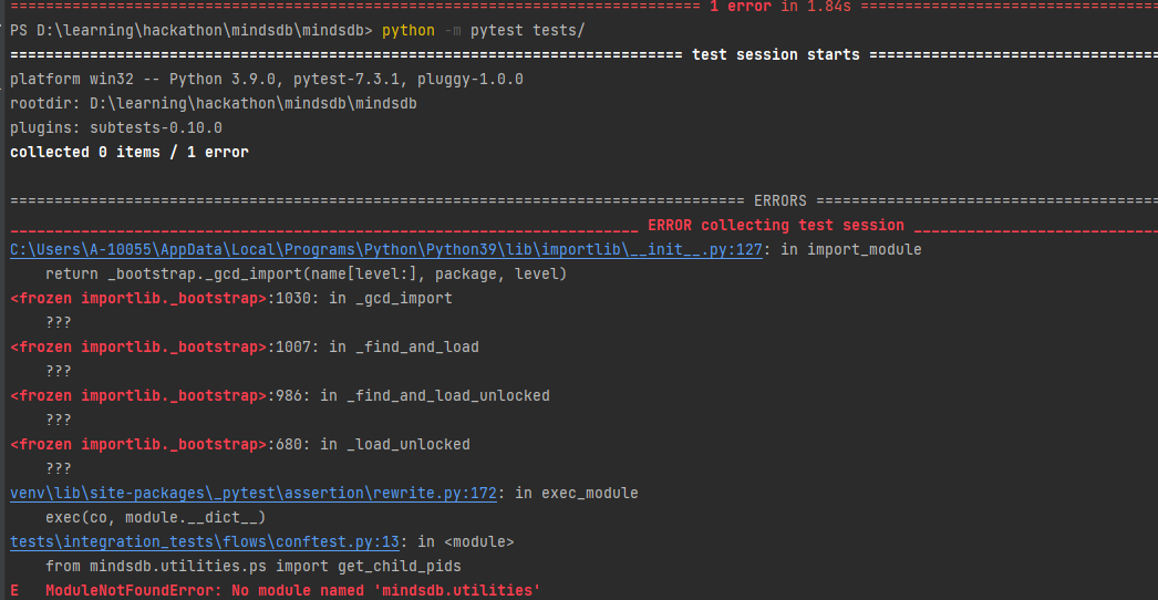 [Bug]: fix tests structure so that users don't need to manually add ...