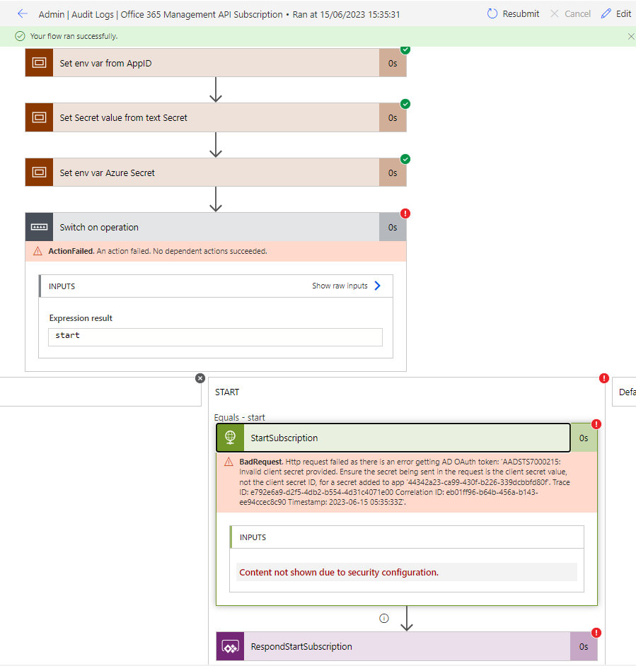 CoE Audit Logs Custom Connector - Unauthorized · Issue #5917 ...