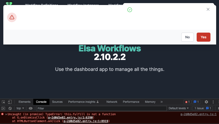 Can't run the Monolith Sample · Issue #3692 · elsa-workflows/elsa-core · GitHub