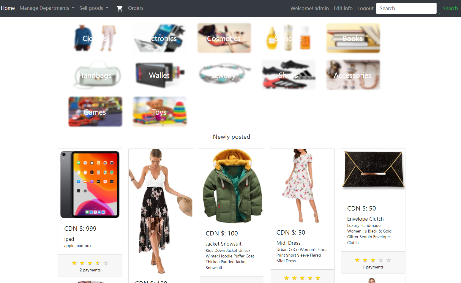GitHub - Shuaishuail-mun/OnlineTrading: A website for second-hand goods ...
