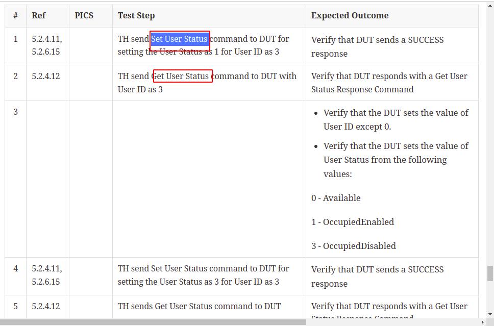 [TC-DL-1.7] Door Lock cluster Commands are missing in yaml · Issue #16636 · project-chip ...