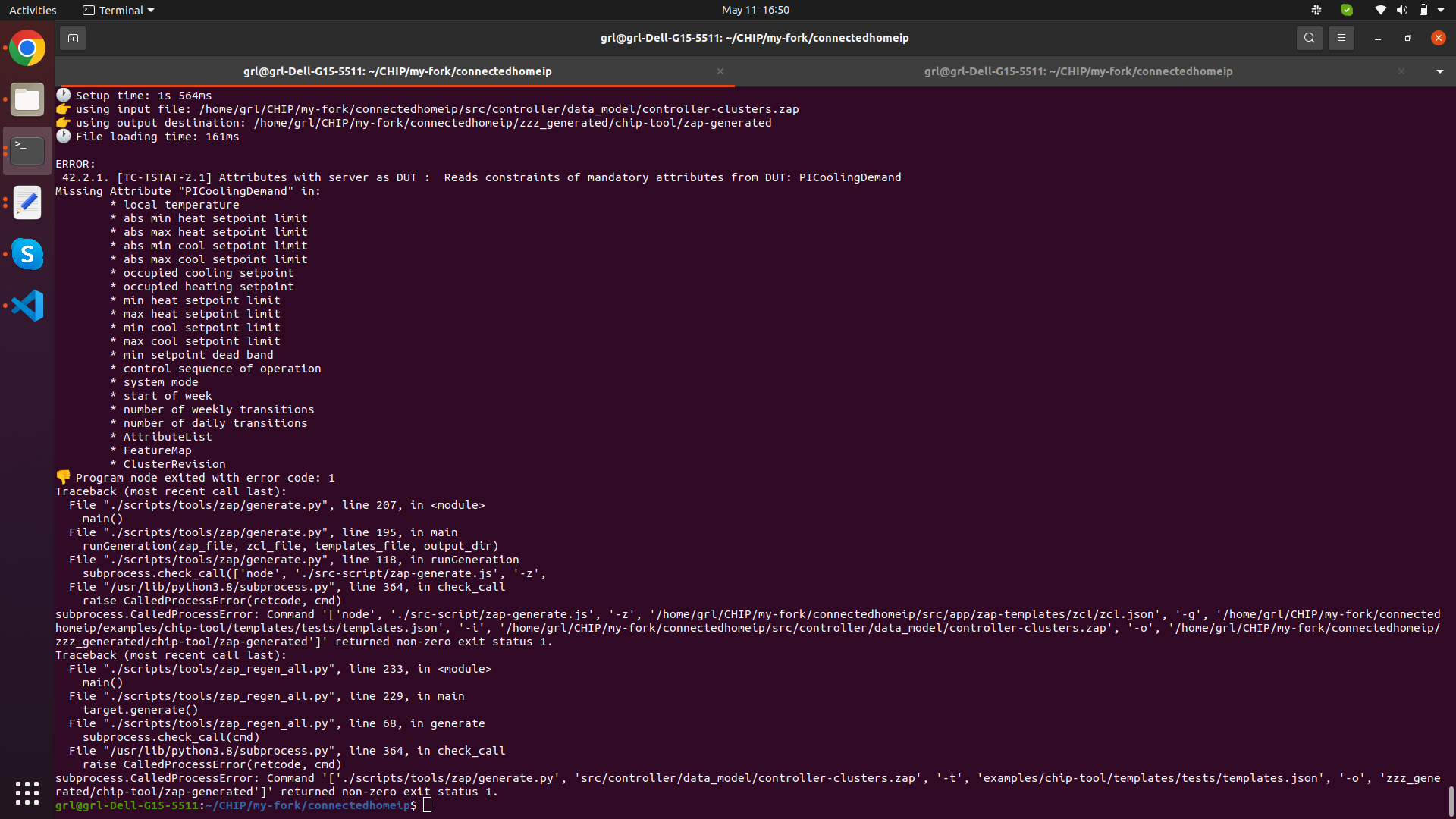 [TC-TSTAT-2.1]-Following attributes are missing in yaml · Issue #18319 ...