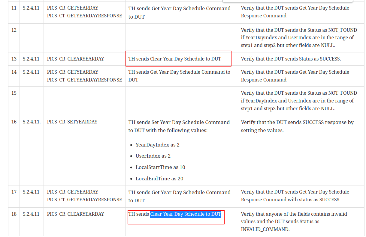 Tc Dl 211 Clearyearday Schedule Command Is Giving Unsupportedcommand Error · Issue 18590 