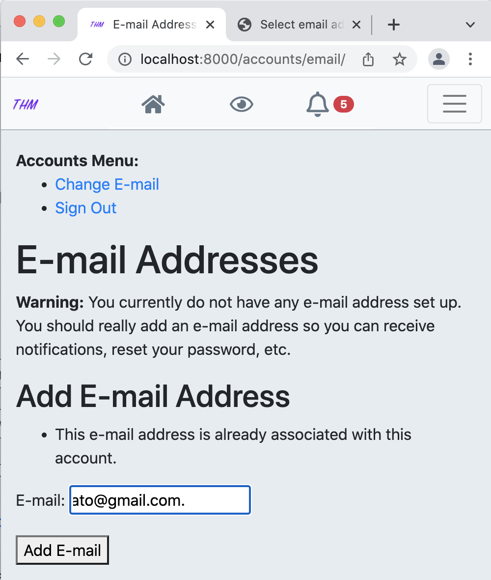 Change E-Mail module uncertainity · Issue #3042 · pennersr/django-allauth · GitHub