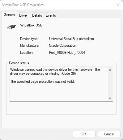 Attach request failed - device in error state · Issue #492 · dorssel/usbipd-win · GitHub