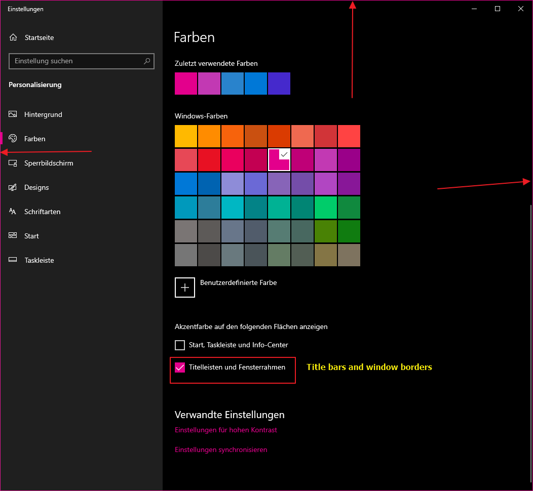 Inherit options for accent color of window borders from Windows settings app · Issue #171 ...