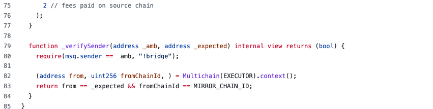 Multichain Connector Verifysender Incorrect · Issue 2643 · Connextmonorepo · Github 6992