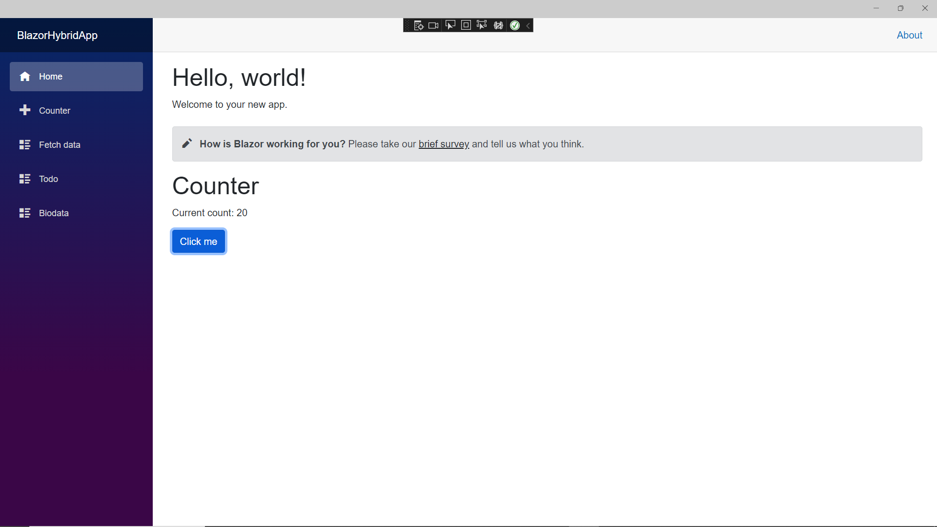 GitHub - IzzulhaqFS/BlazorHybridApp: Repository berisi latihan dari materi Build a mobile and ...
