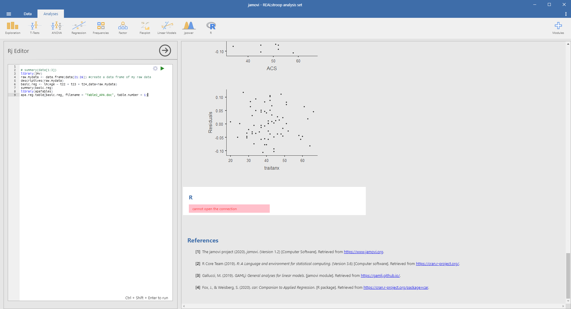 Using the system R version in RJ editor · Issue #941 · jamovi/jamovi ...