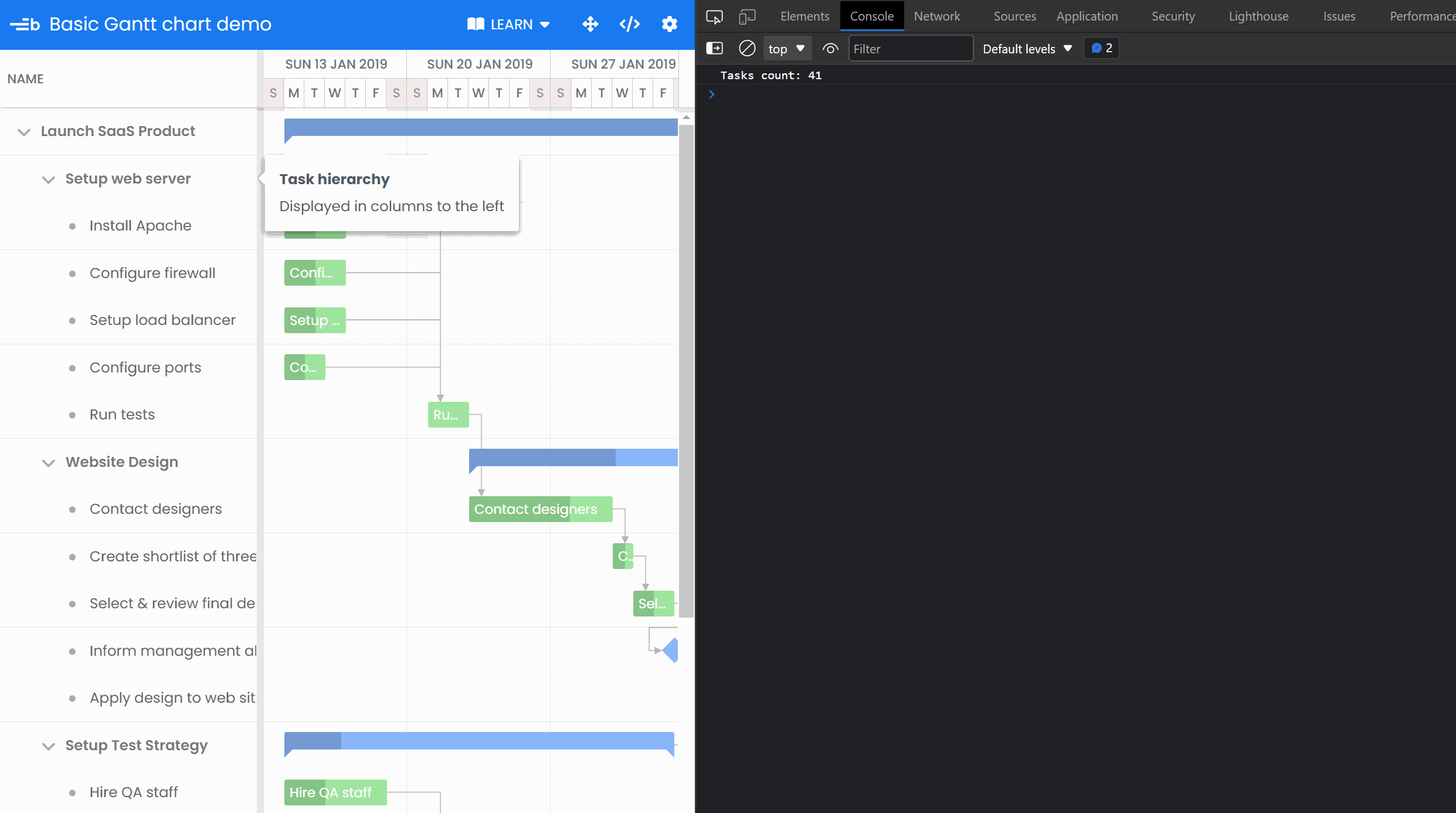 Gantt's project `onHasChanges` shows wrong tasks count after task drag operation · Issue #6367 ...