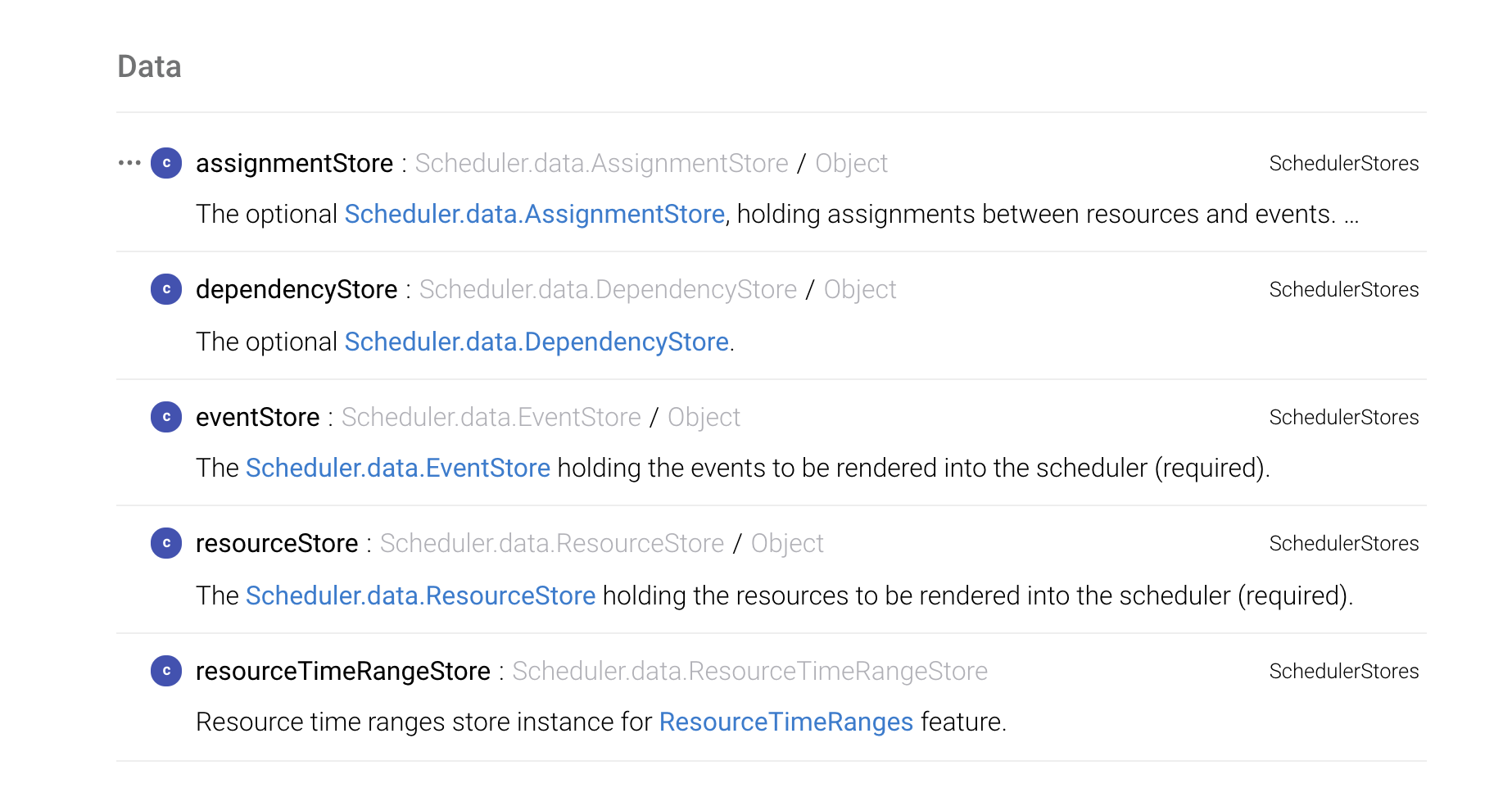 React wrapper should support all scheduler stores to prevent component ...