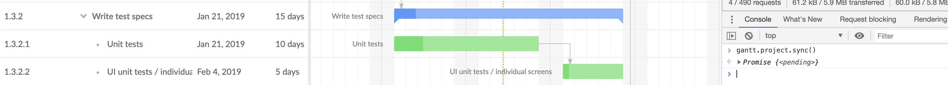 Dependency fields fromTask/toTask are not serialized · Issue #1229 · bryntum/support · GitHub