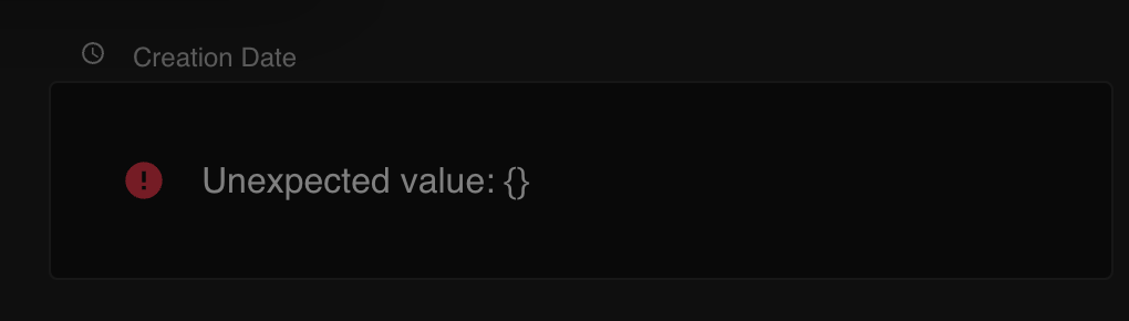 Unexpected Value For Oncreate Timestamp · Issue 360 · Firecmsco