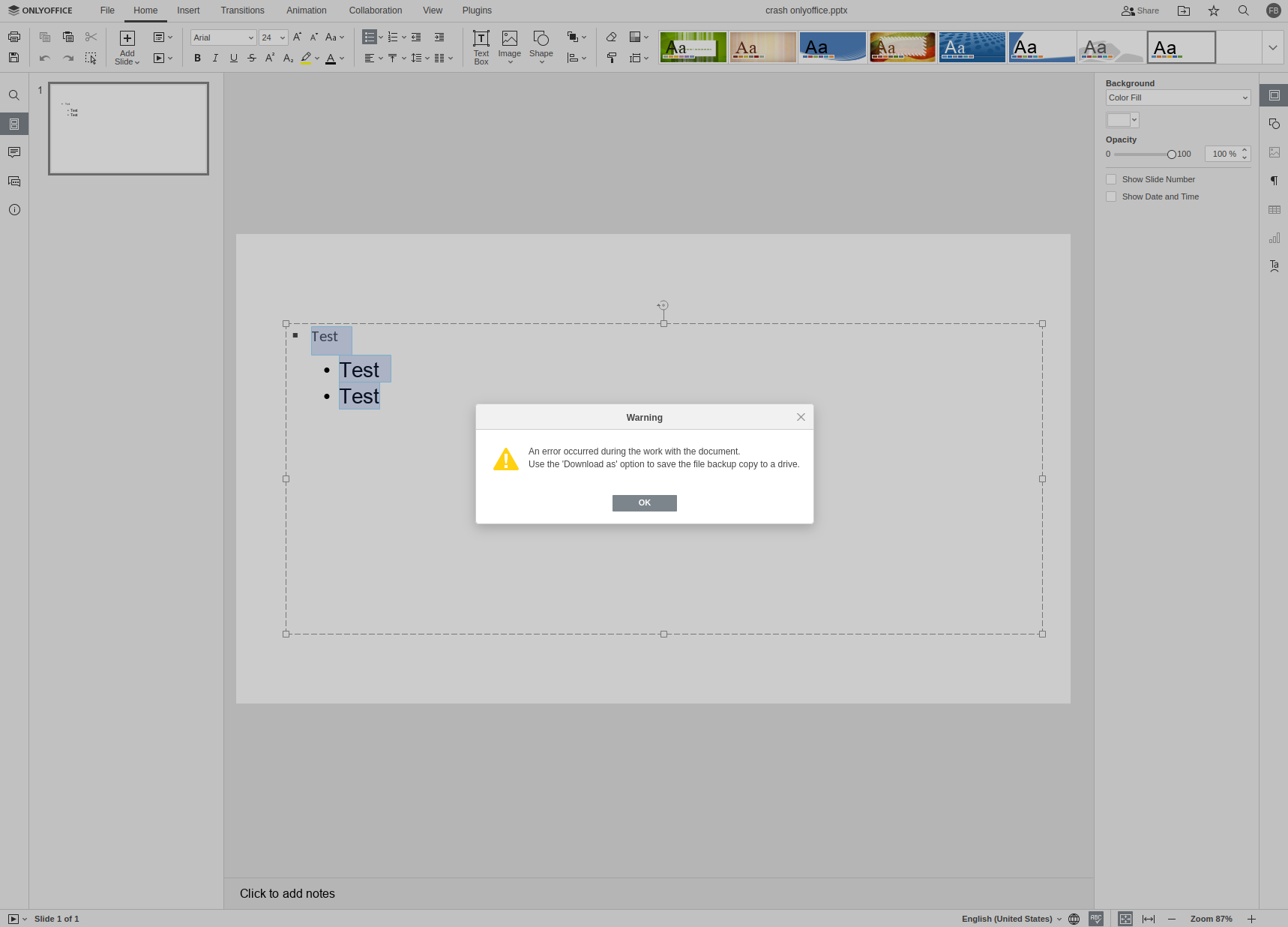 nodeJS - changesError: Error: TypeError: L.Sg.PF is null Script · Issue #1917 · ONLYOFFICE ...