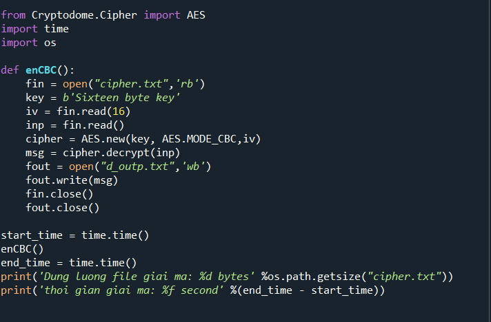 GitHub - wind123mountain/AES-CBC-CTR-mode