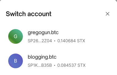 Prevent transferred usernames from showing in accounts list · Issue #2394 · leather-io/extension ...