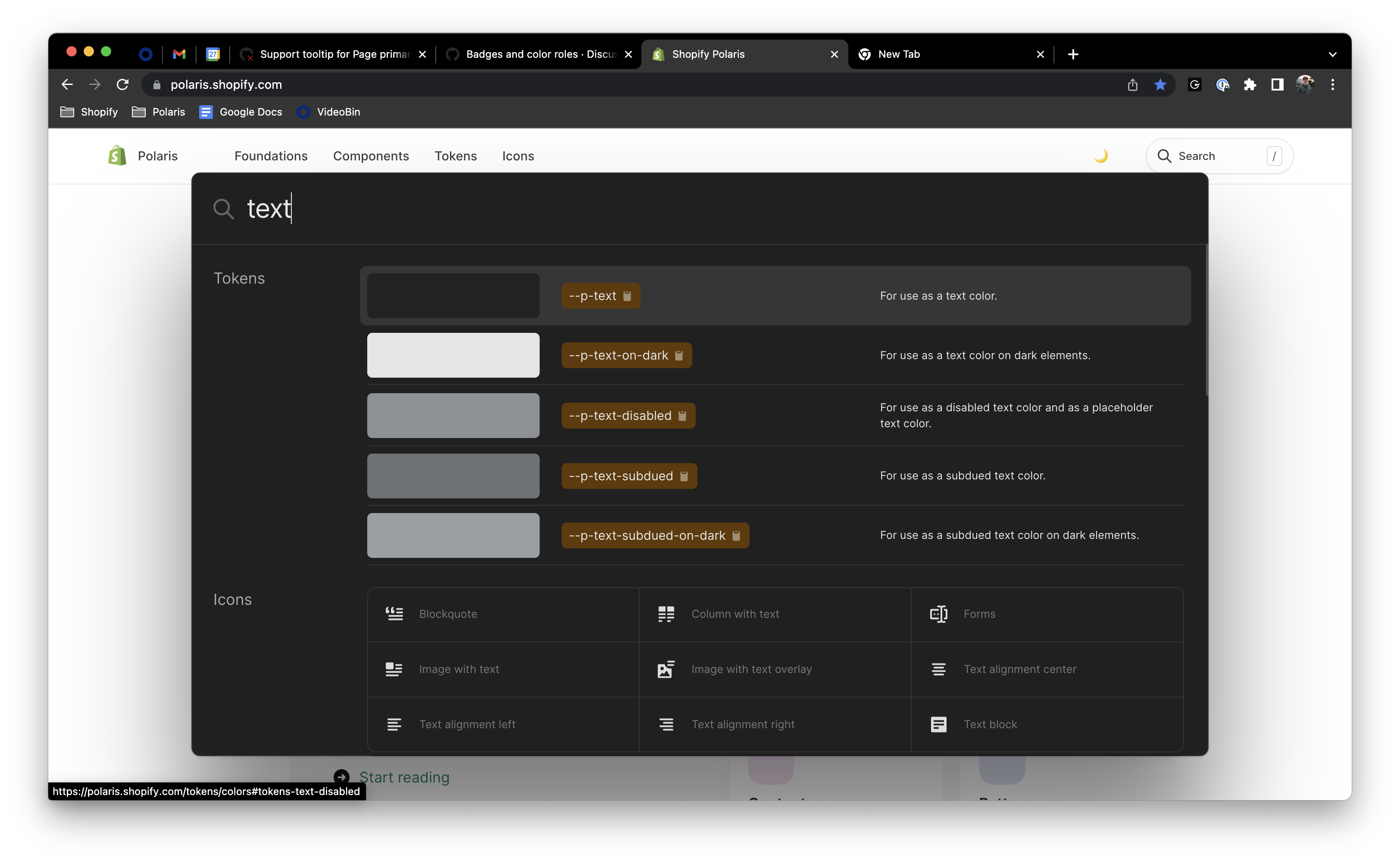 [polaris.shopify.com] Components last in search · Issue #6784 · Shopify/polaris · GitHub