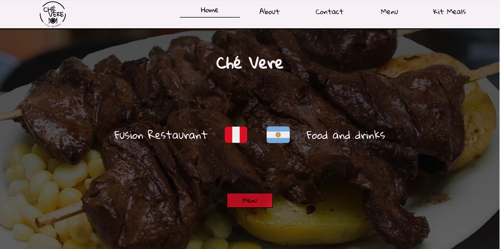 GitHub - leoromero97/CheVere: ##Sitio web de Ché Vere Fusion Restaurant