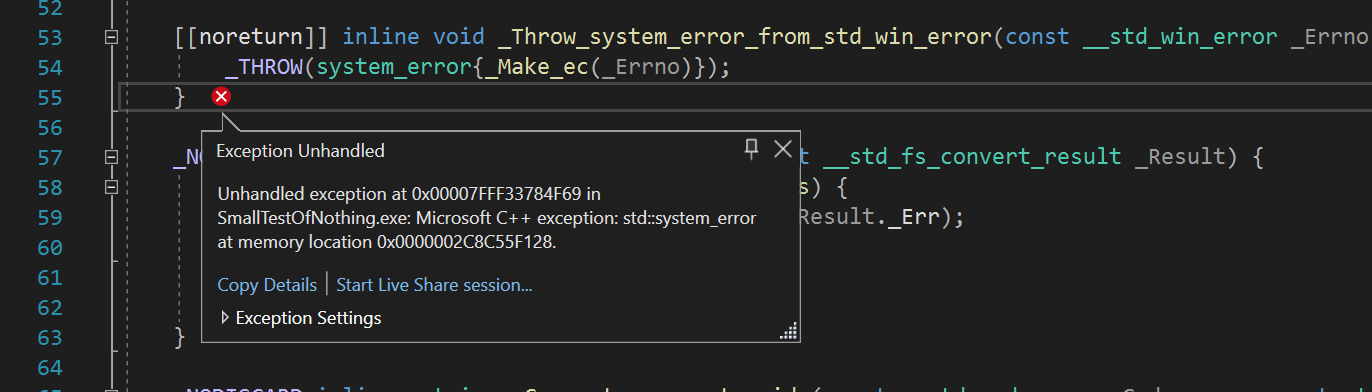 [1424b5] openrct2.exe: KERNELBASE.dll, openrct2.exe · Issue #17136 · OpenRCT2/OpenRCT2 · GitHub