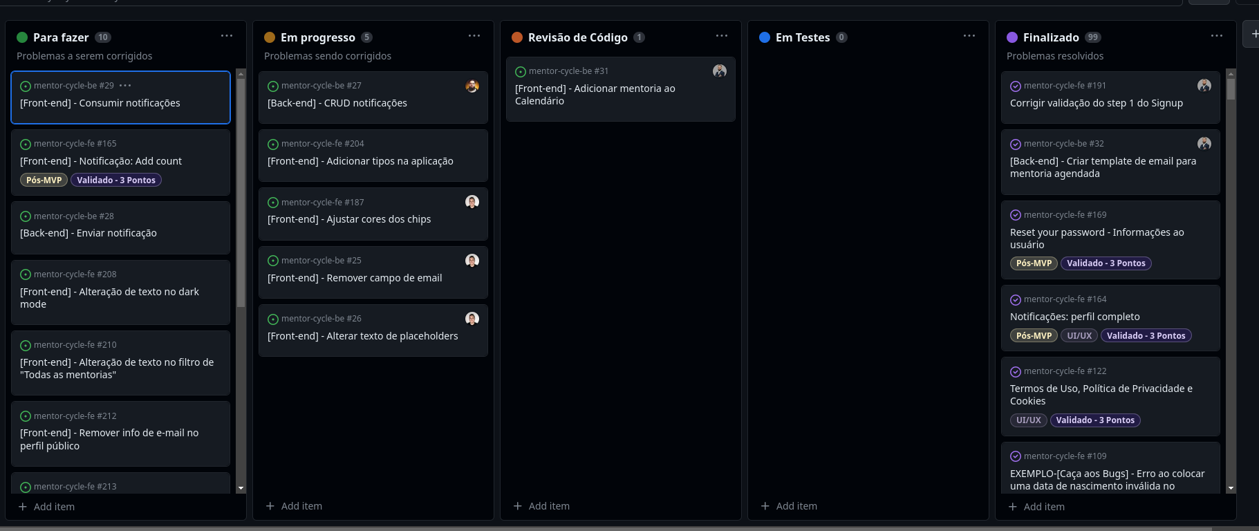 Mentor Cycle · GitHub