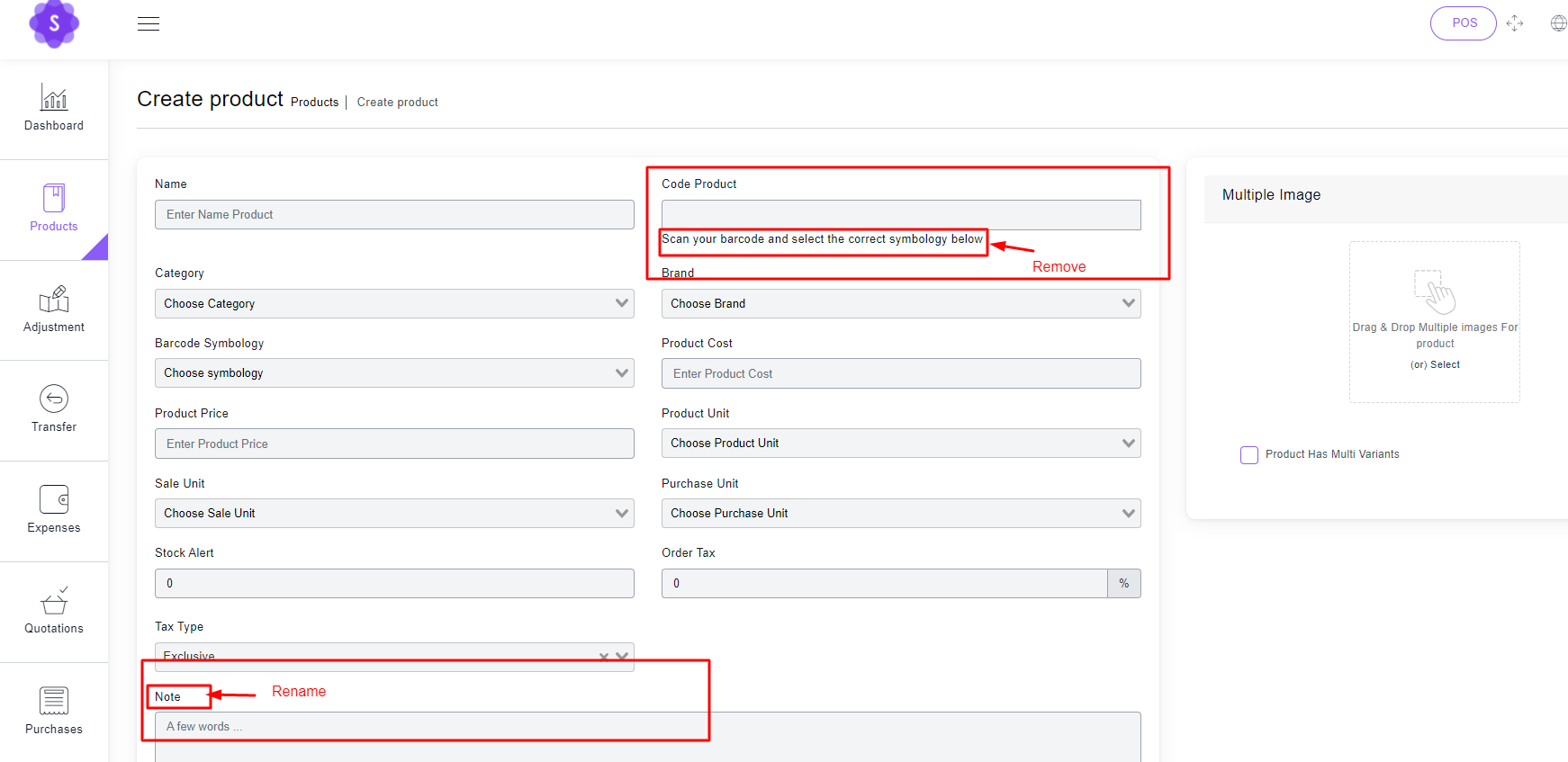 How to change the label · Issue #434 · uilibrary/Stocky-Issues-and-Feature-request · GitHub