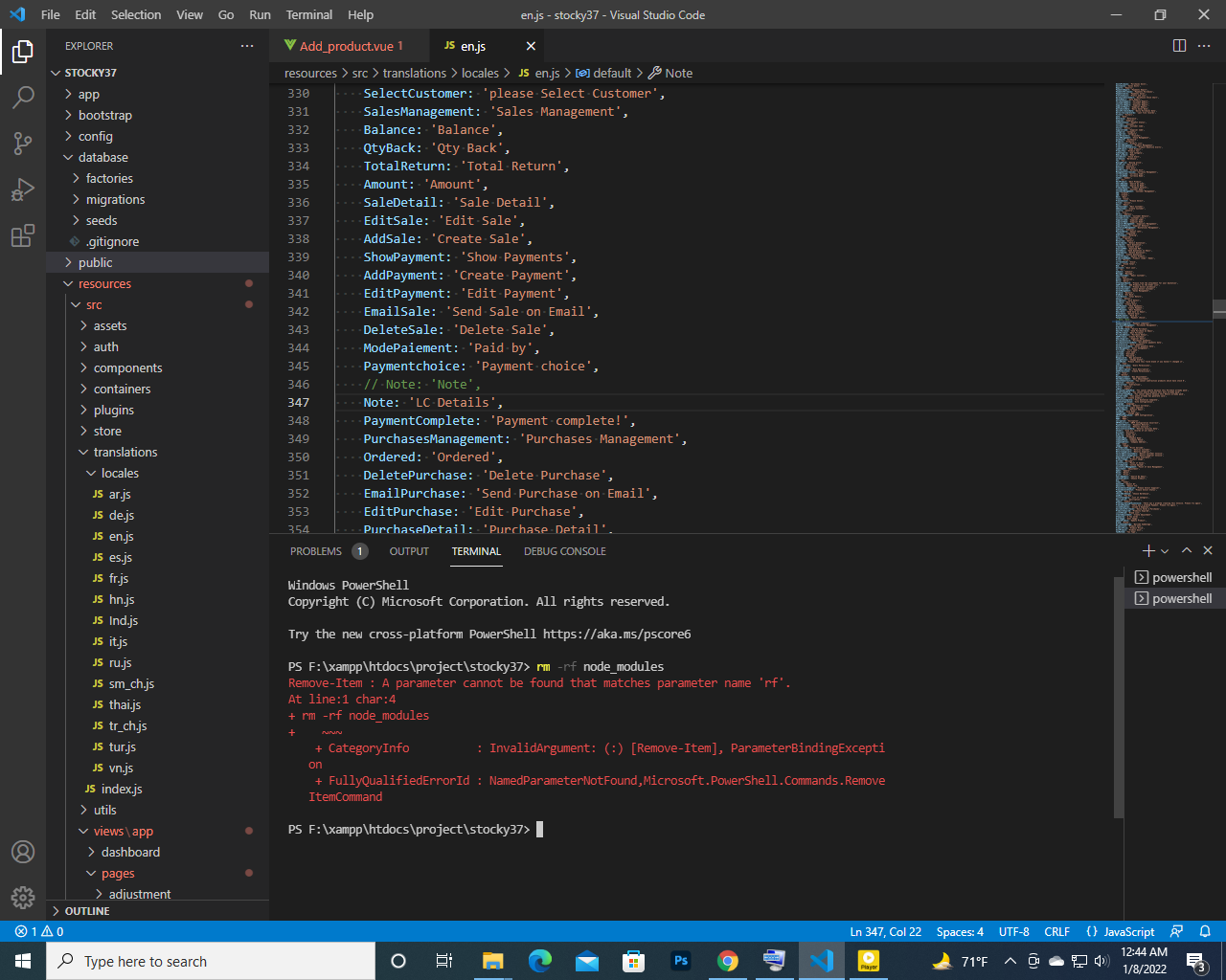 How to change the label · Issue #434 · uilibrary/Stocky-Issues-and-Feature-request · GitHub