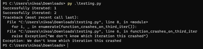 Python editor should display stdout on error. · Issue #692 · digabi/koe-ohje · GitHub