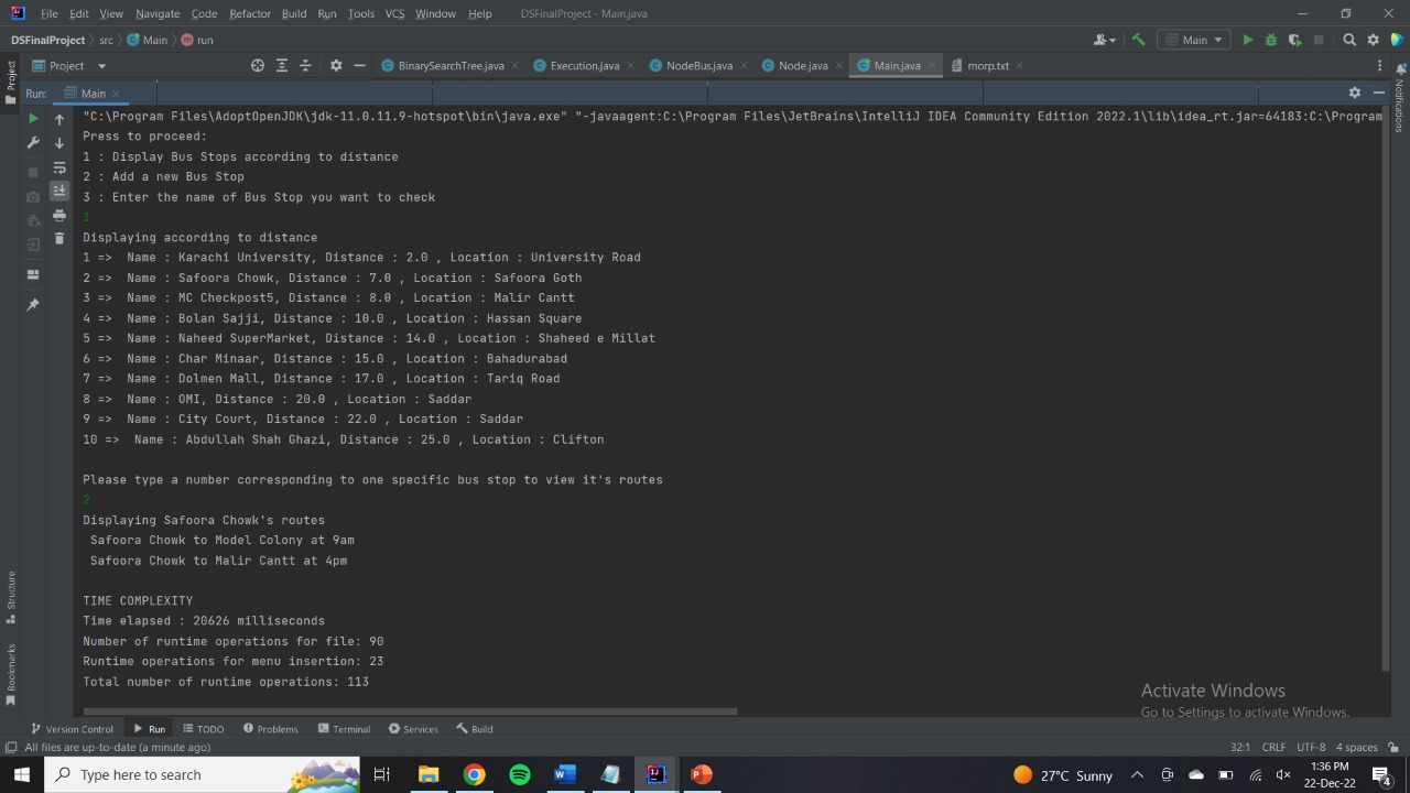 GitHub - MoeenH/Transport-using-BST: This is a bus stop service powered by binary search trees ...