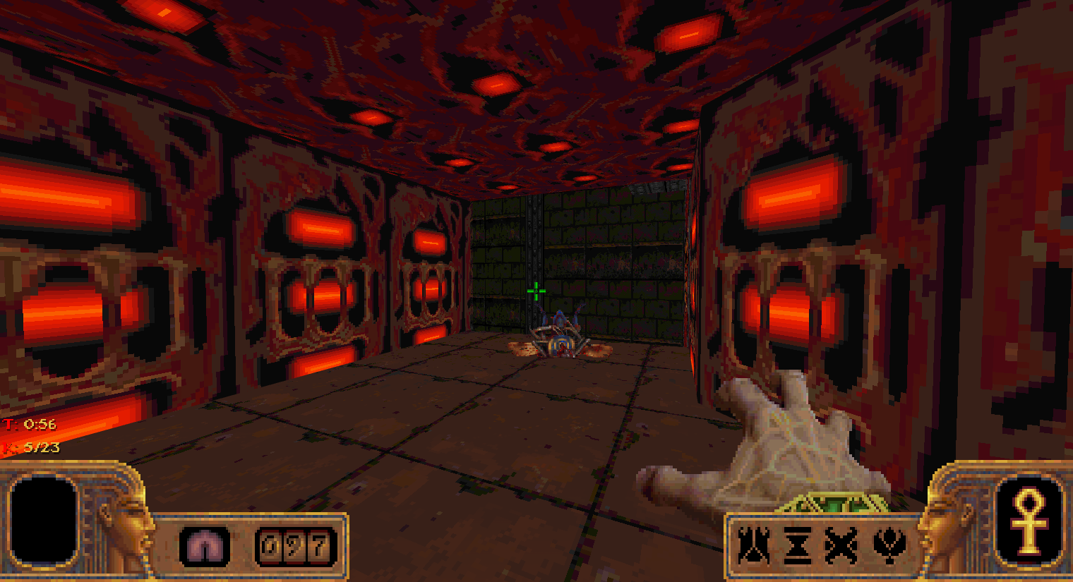 [BUG] [Powerslave/Exhumed] Softlock on Kilmaatikahn Boss, the game just ...