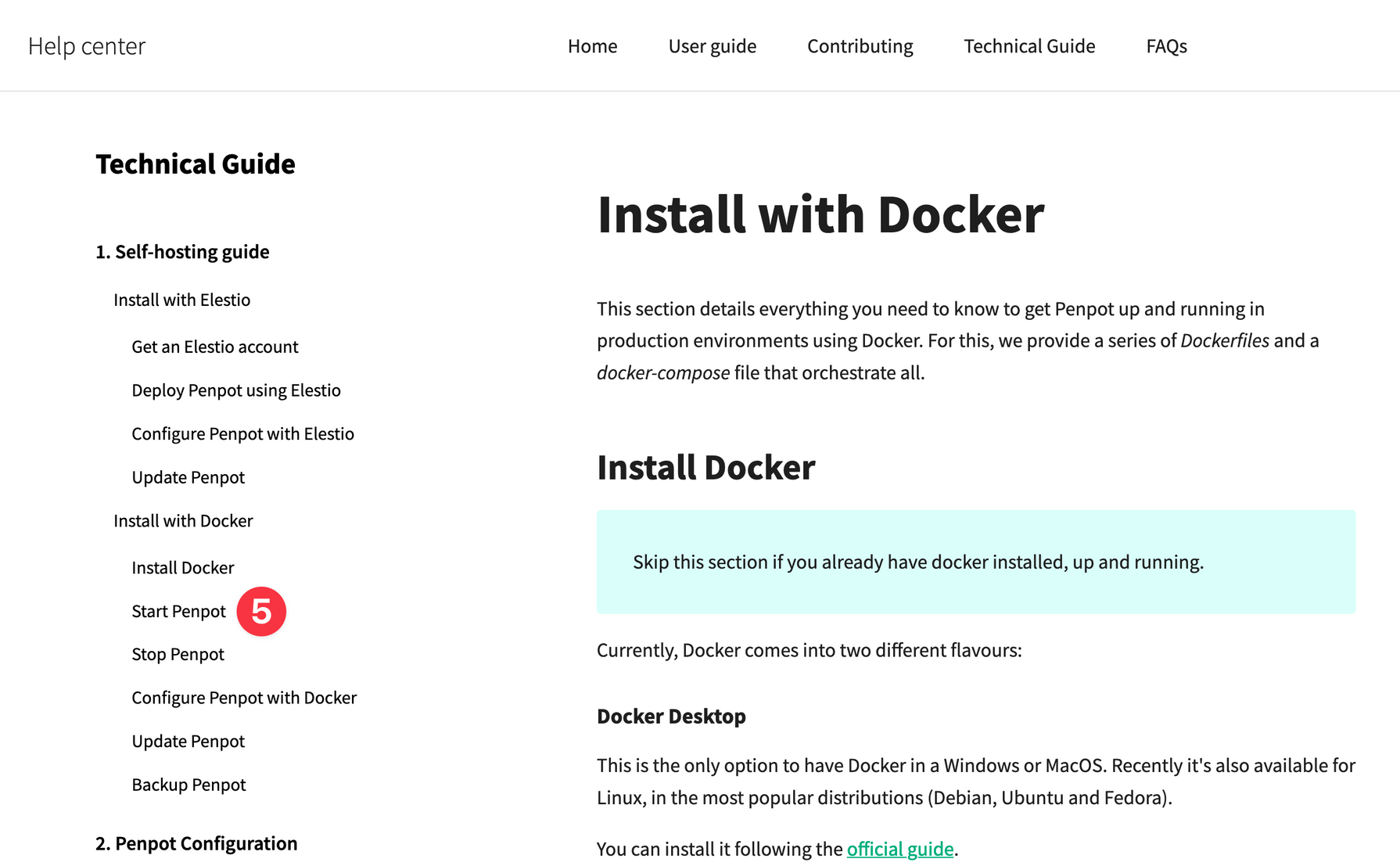 Finding docker installation instructions is tedious · Issue #127 · penpot/penpot-docs · GitHub