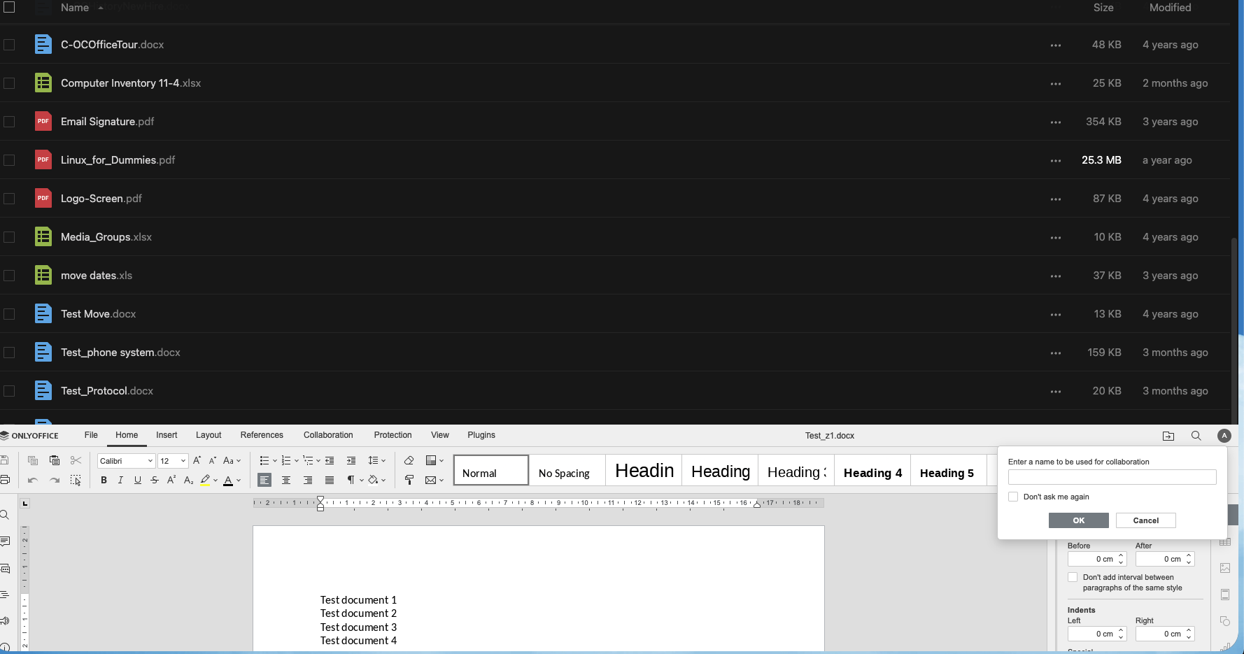 Opening documents in a shared folder with a lot of files in it, opens in part of the window ...