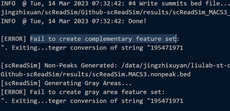 Cannot generate nonpeak matrix correctly · Issue #2 · JSB-UCLA/scReadSim · GitHub