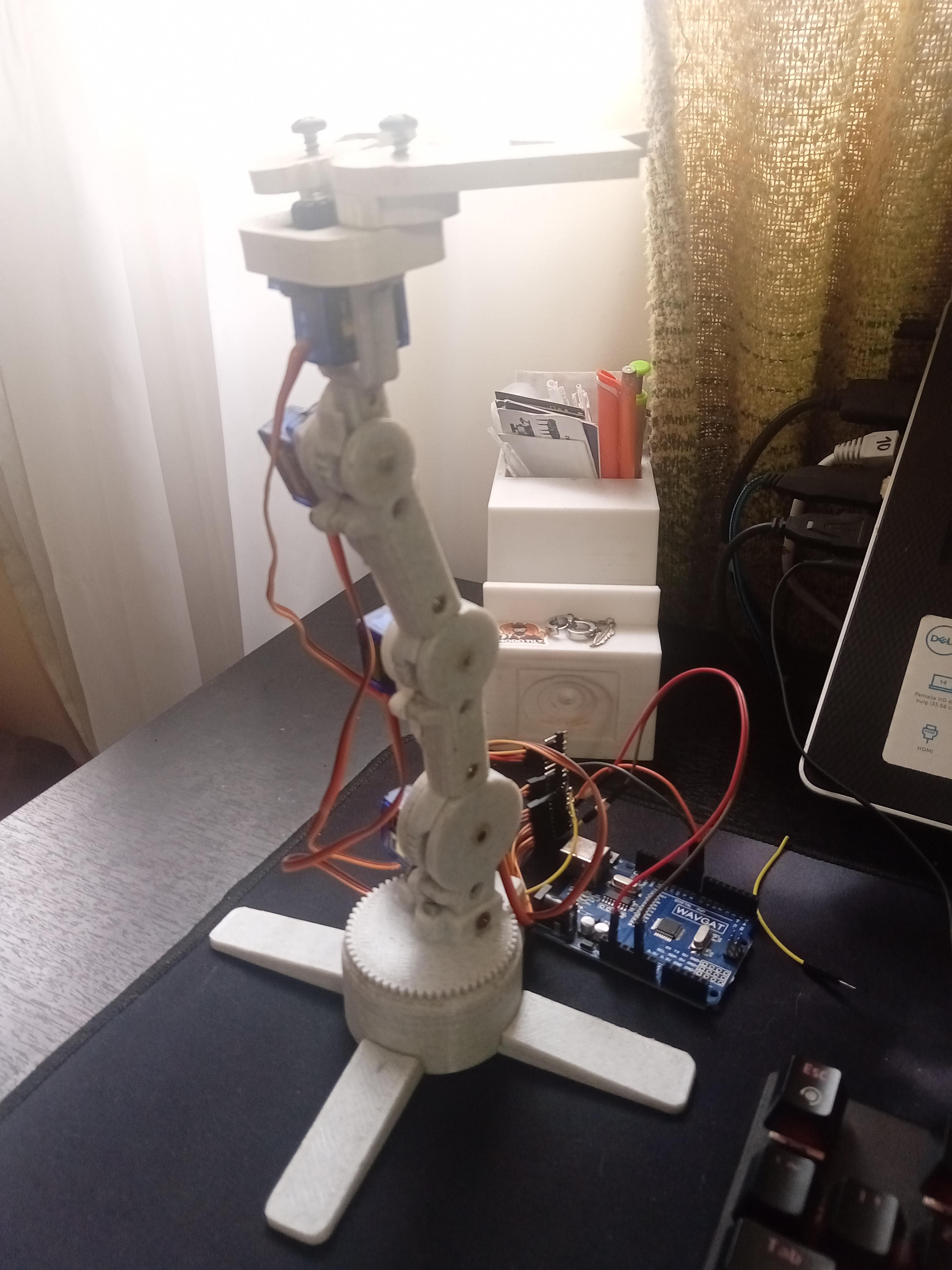 GitHub - srlokygood/Arduino-Arm-control: Arm Control Programmed in arduino