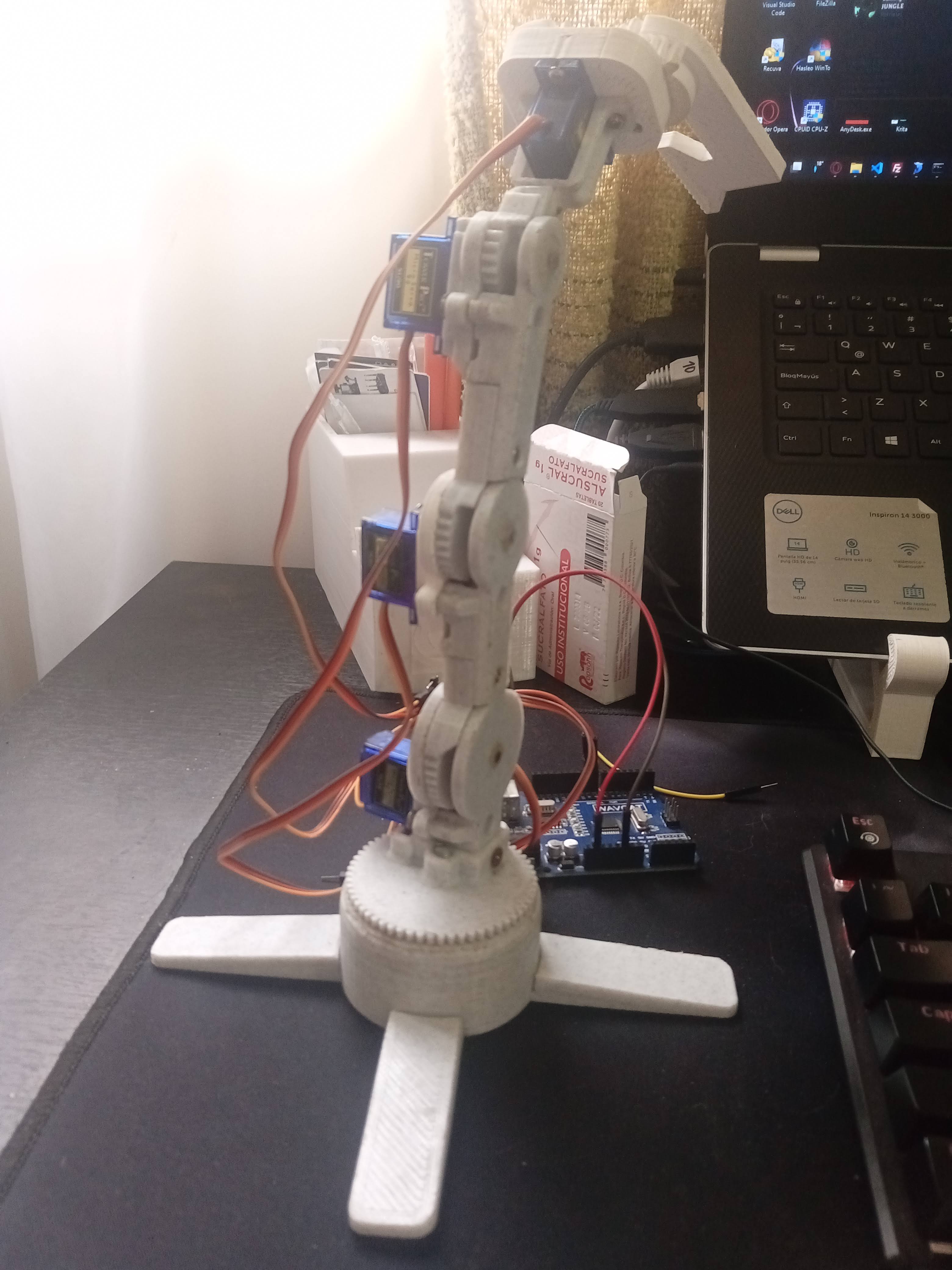 GitHub - srlokygood/Arduino-Arm-control: Arm Control Programmed in arduino